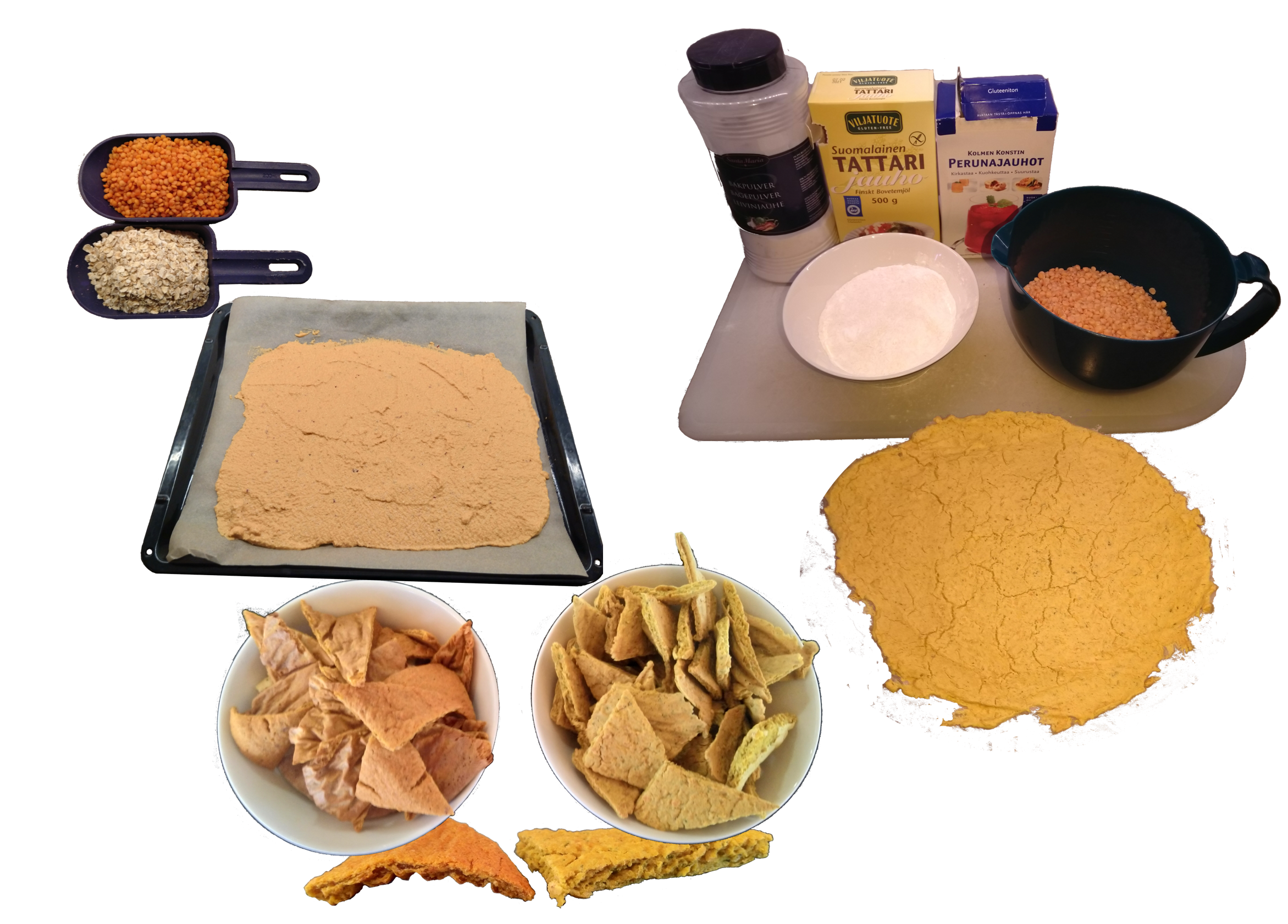 Linssi-snäksejä kahdella tapaa – Dine with a Vegan