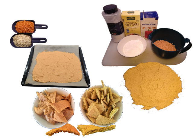 Linssi-snäksejä kahdella tapaa – Dine with a Vegan